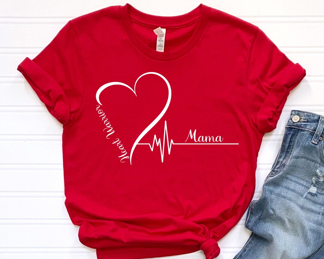 CHD Awareness Shirt, Congenital Heart Defect Awareness T-shirt, Heart ...