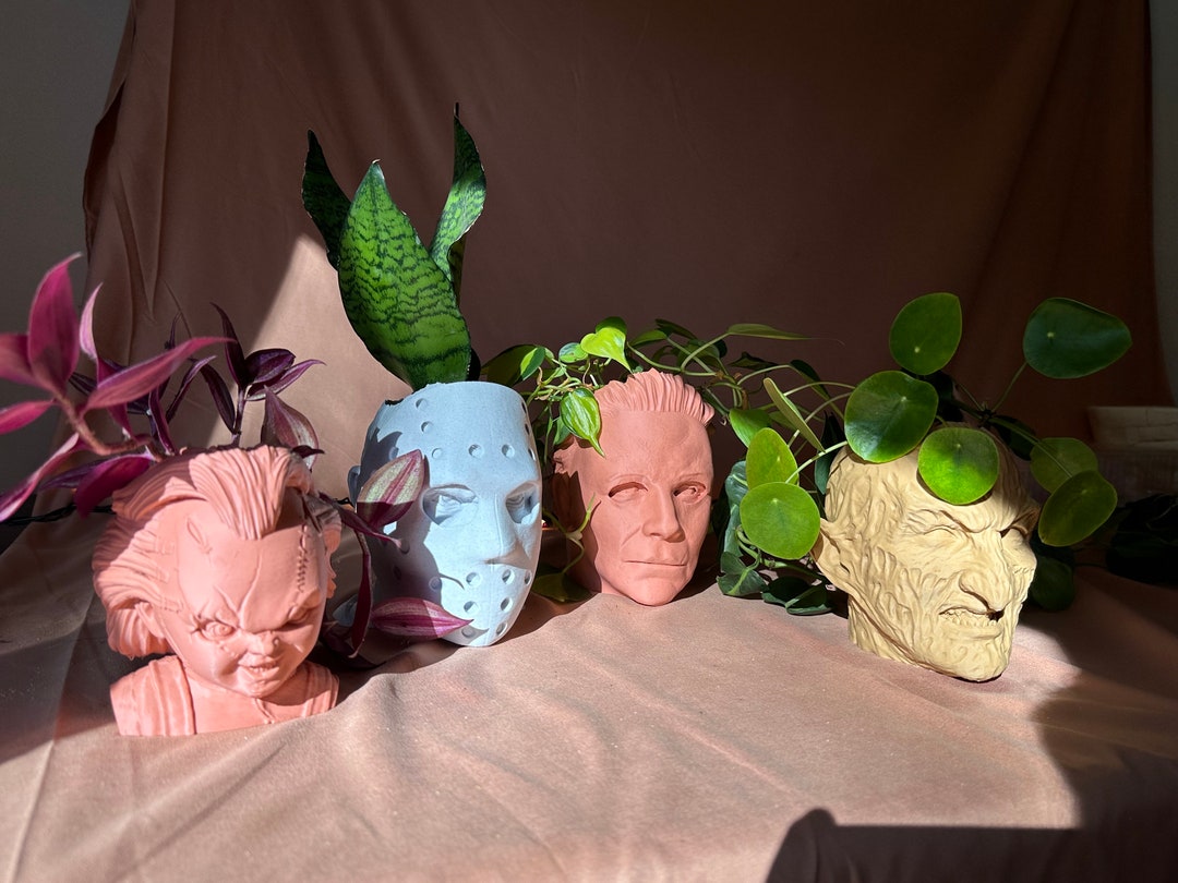 Horror Movie Planters for House Plants and Succulents - Etsy