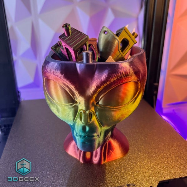 3d Print Alien Head - Etsy