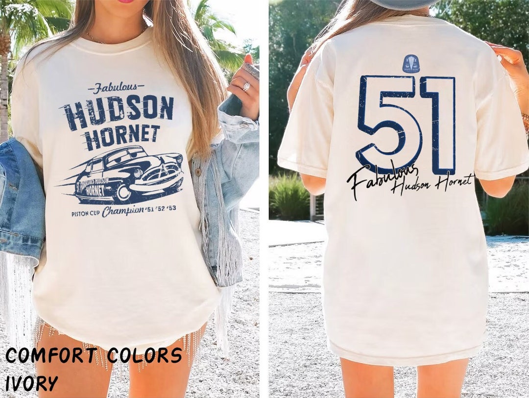Doc Hudson Shirt, Retro Fabulous Hudson Hornet Comfort Colors Shirt ...