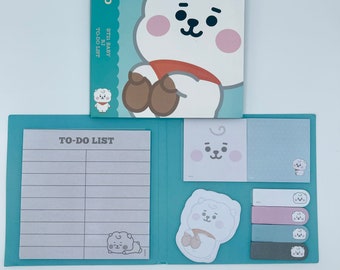 Bt21 Cooky Multi Sticky Note Pad - Etsy
