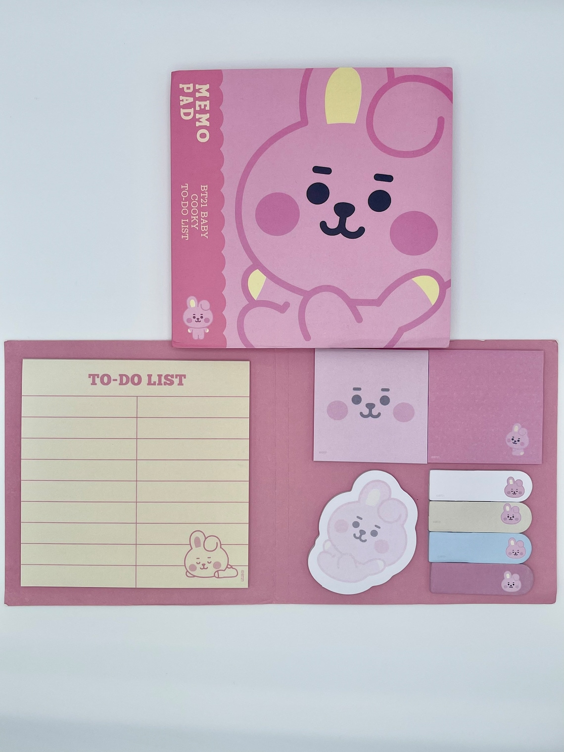 Bt21 Cooky Multi Sticky Note Pad - Etsy