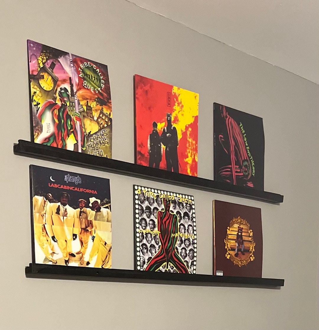 Wall-mounted Record Holders Easy Peel and Stick Mounting - Etsy