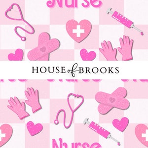 Nursing PNG File, Medical Seamless Pattern, Healthcare Digital ...