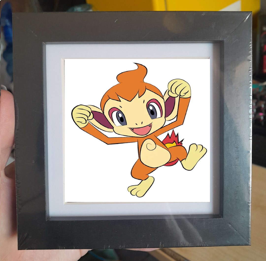 Pokemon Taxidermy Shadow Box Frame Wall Decor Curio Display Papercraft ...