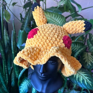 Pikachu Bucket Hat - Etsy
