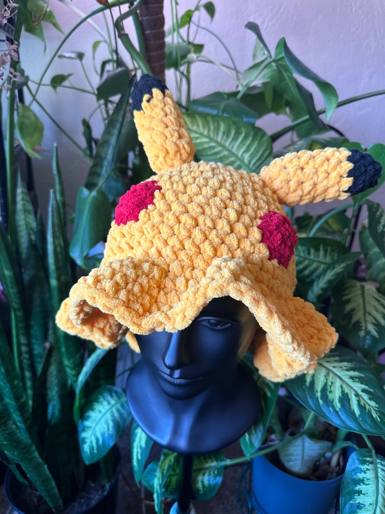 Pikachu Bucket Hat - Etsy