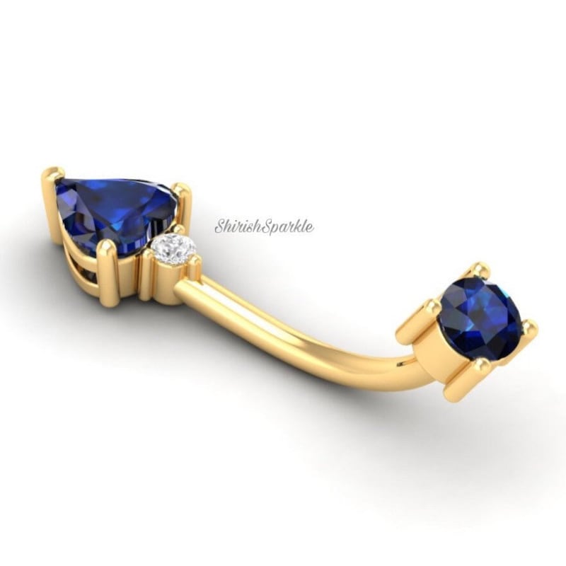 Naval Piercing - Etsy