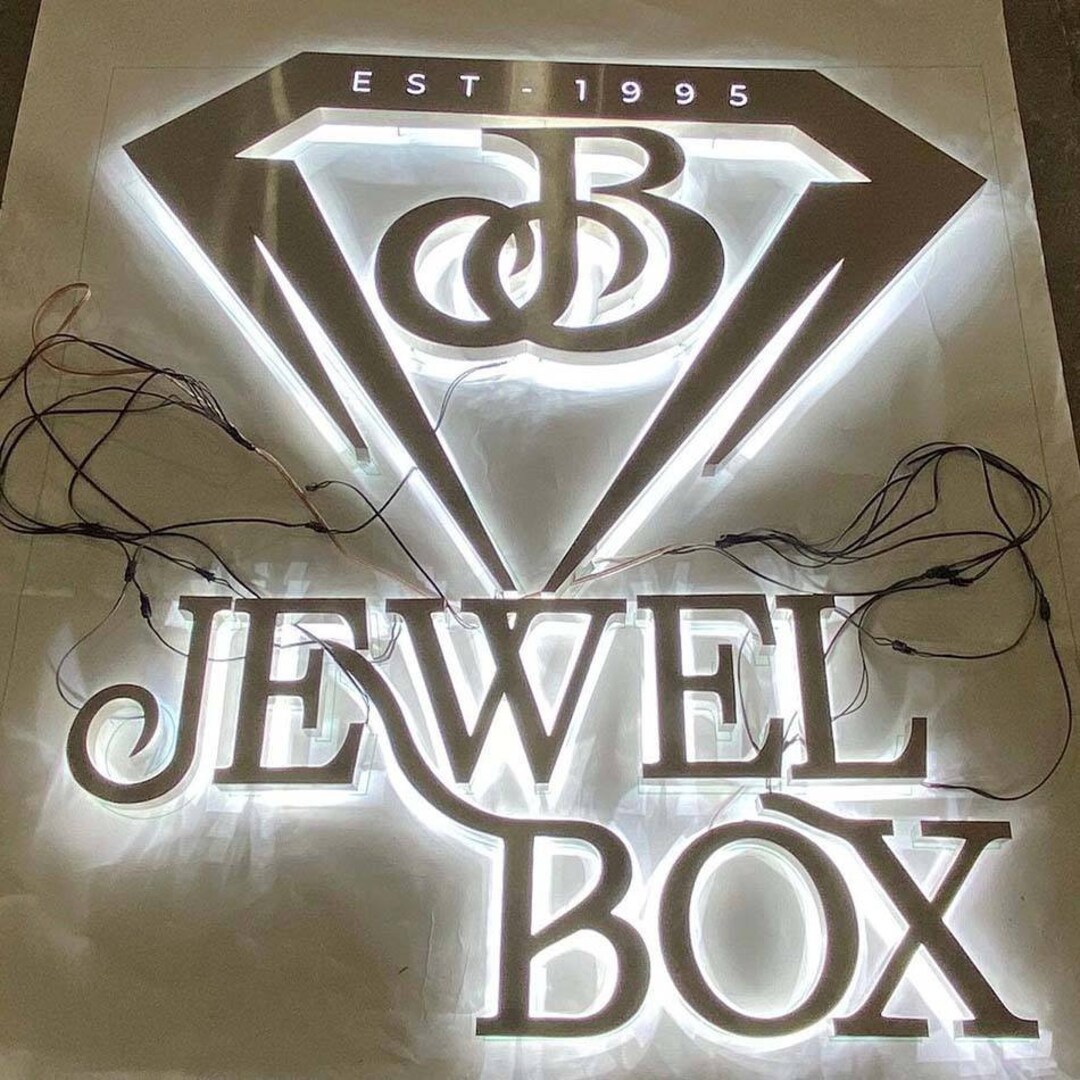 Storefront Letter Signs, Custom Sign Boards, Business Light Signs, LED ...