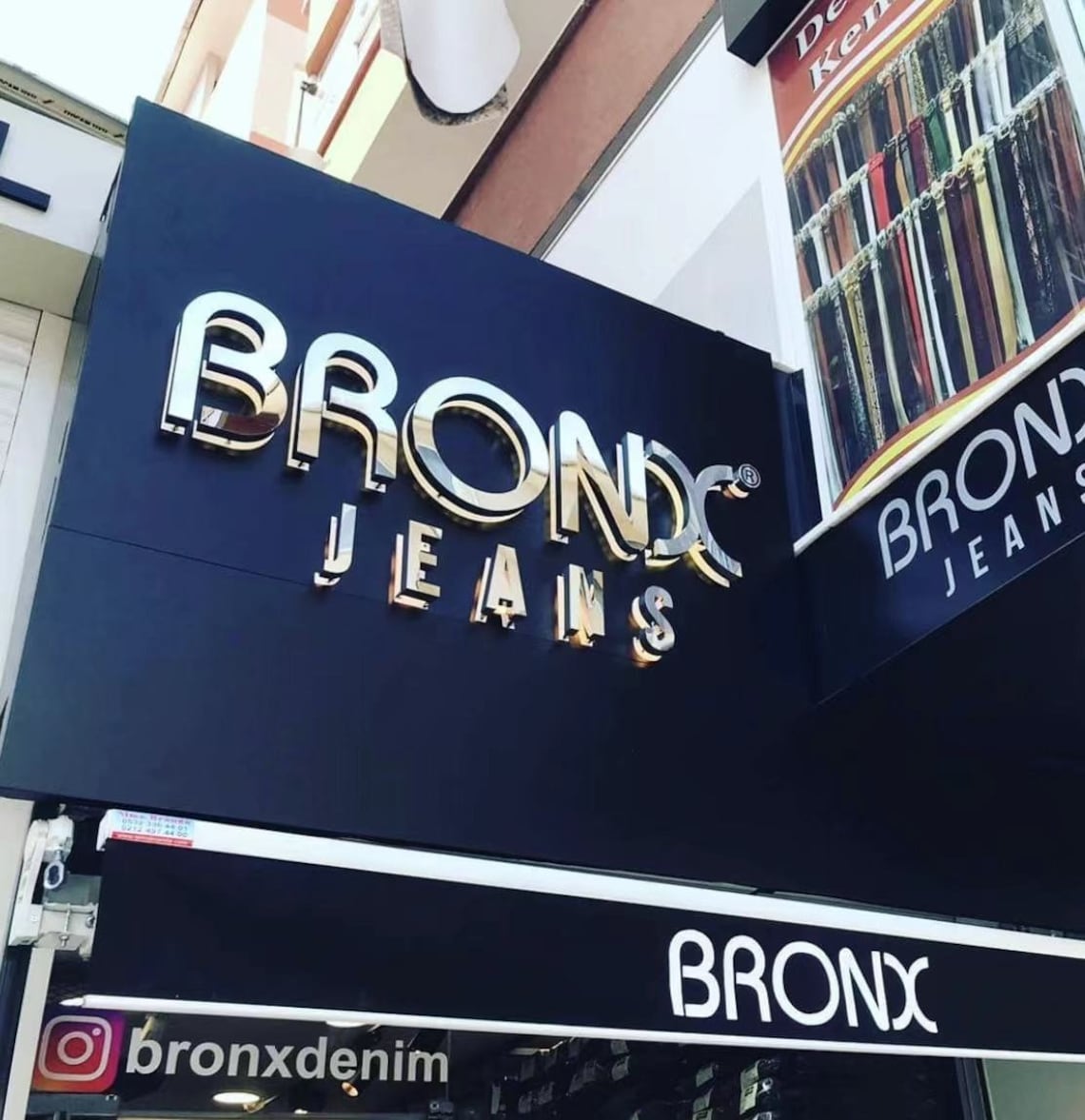 Custom Storefront Letters, Business LED Signs, Light up Storefronts ...