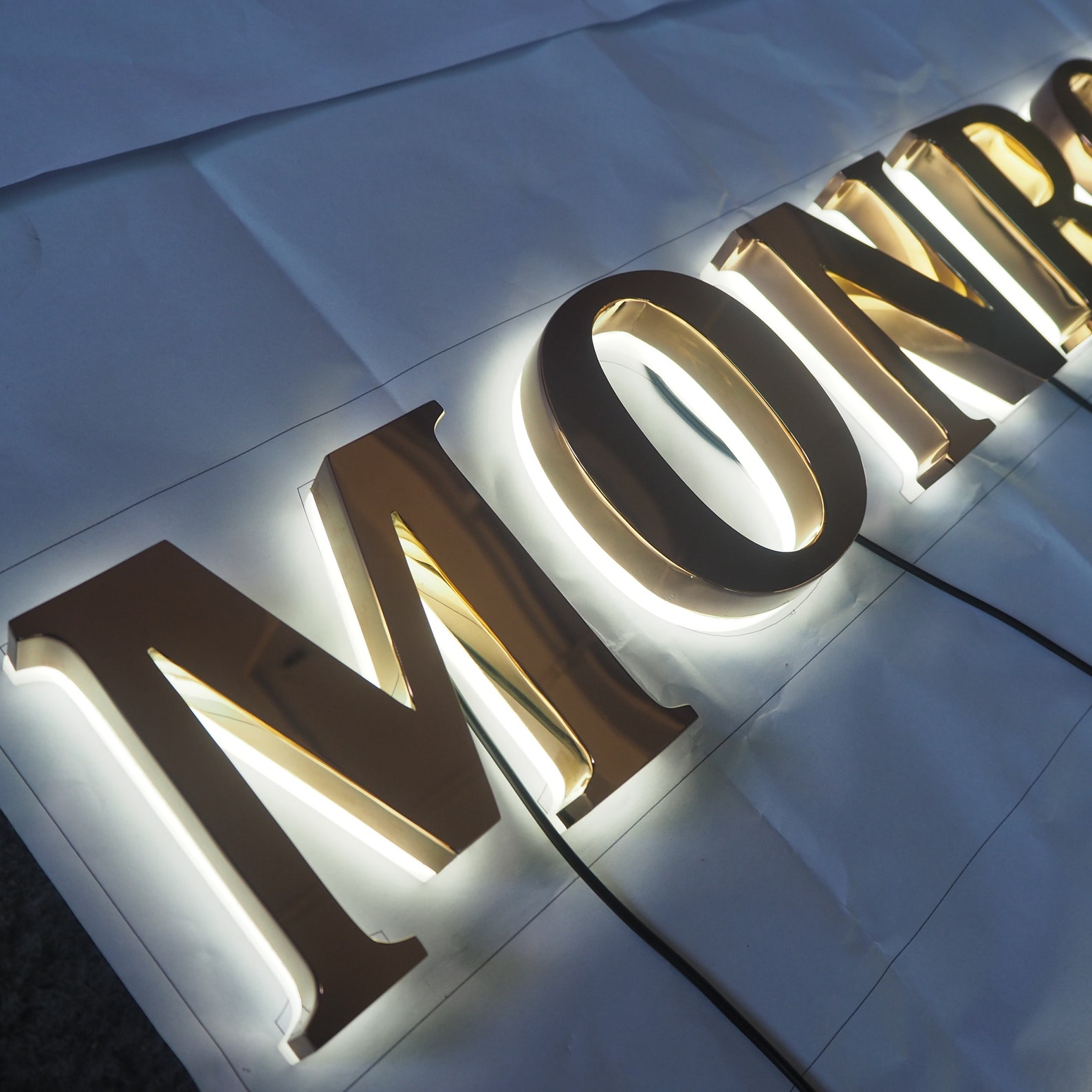 Custom Led Signage, Sign Shop Sign, Storefront Signs, Illuminated ...