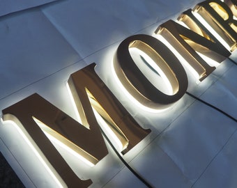 Illuminated Store Signs, LED Custom Signs, Business Sign Letters, Light ...