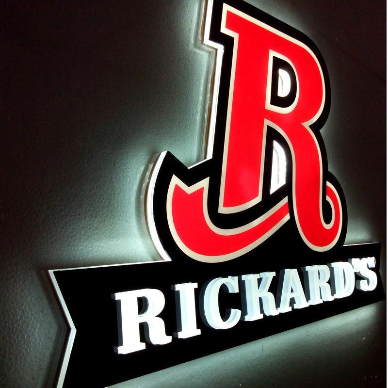 Personalized Light Sign, Custom Light Fixtures, Business Exterior Signs ...