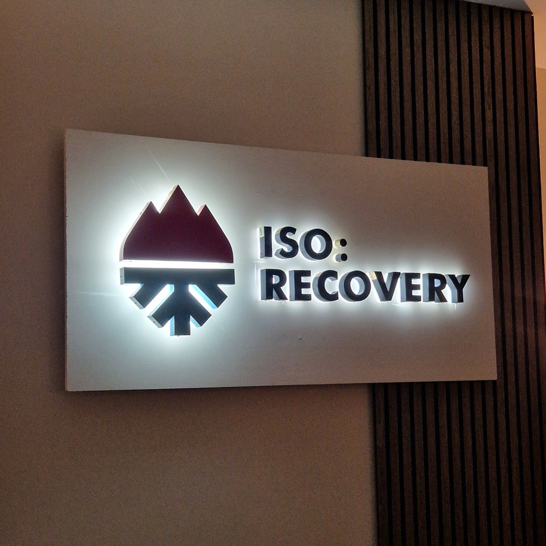 Large Letters Light Up, Name Plaque for Office, Custom Signs for a ...