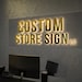 Custom Storefront Boards, LED Custom Signage, Storefront Light Panels ...