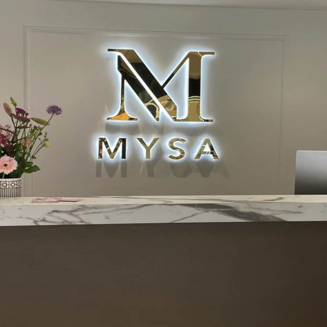 Custom Storefront Letters, Business LED Signs, Light up Storefronts ...