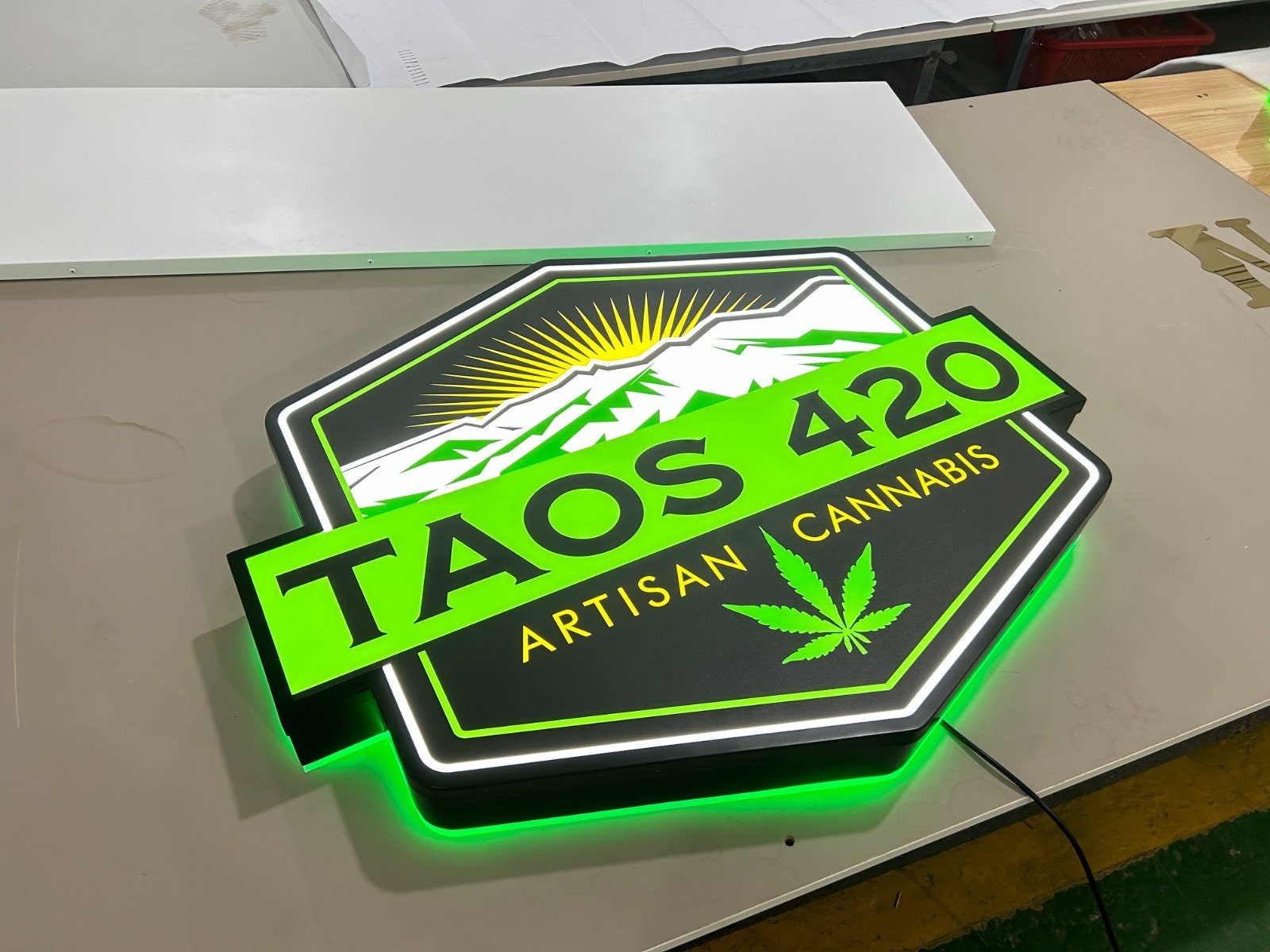 Custom Storefront Letters, Business LED Signs, Light up Storefronts ...