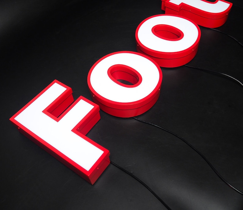 Illuminated Store Signs, LED Custom Signs, Business Sign Letters, Light ...