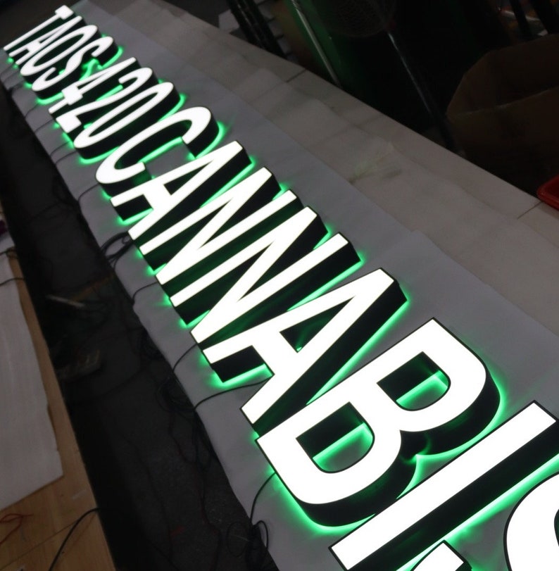 Personalized Light Sign, Custom Light Fixtures, Business Exterior Signs ...