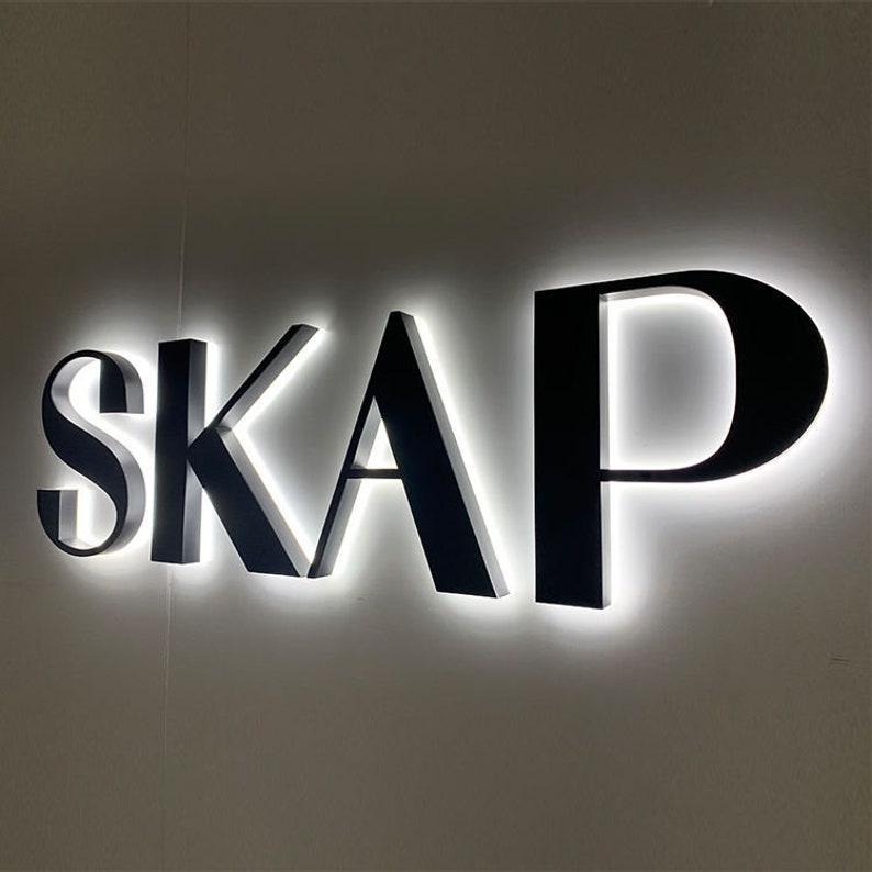 Illuminated Store Signs, LED Custom Signs, Business Sign Letters, Light ...