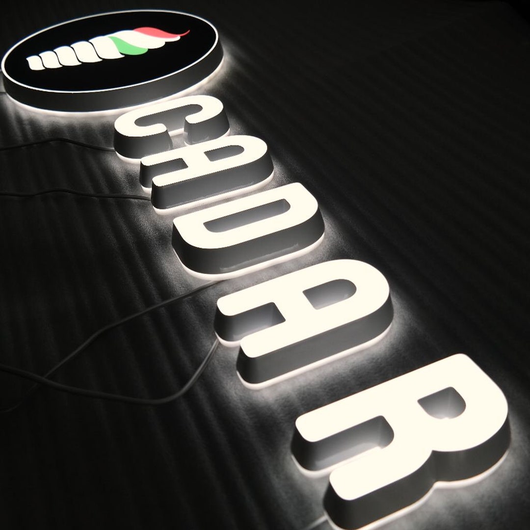 Giant Light up Letters, Personalized Sign for Business, Signs for ...