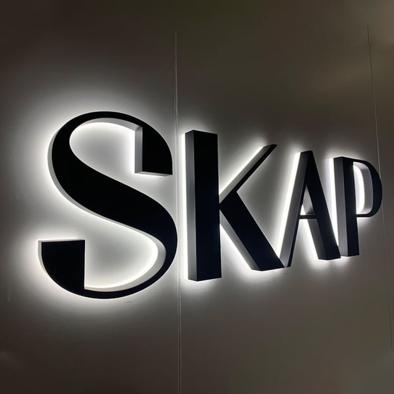 Large Light up Letters, Acrylic Business Sign, Signs and Graphics Near ...