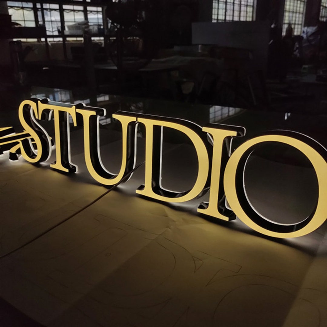 Custom Sign Letters, LED Store Letter, Business Neon Letter, Lighted ...