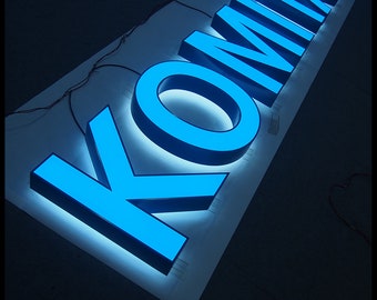 Custom Storefront Letters, Business LED Signs, Light up Storefronts ...