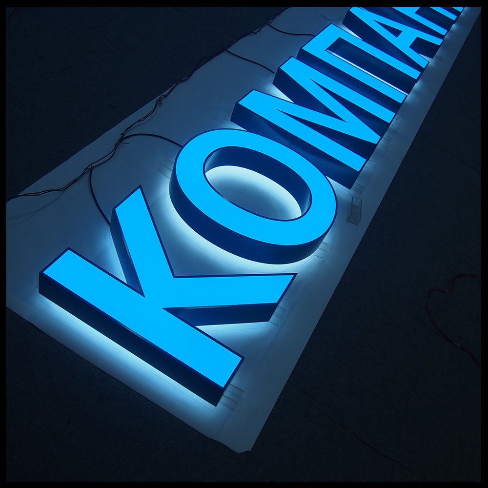 Light up Signs, Outdoor Business Signs, Channel Letters, Storefront ...