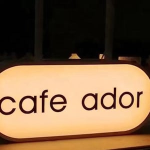 Custom Led Signage, Sign Shop Sign, Storefront Signs, Illuminated ...