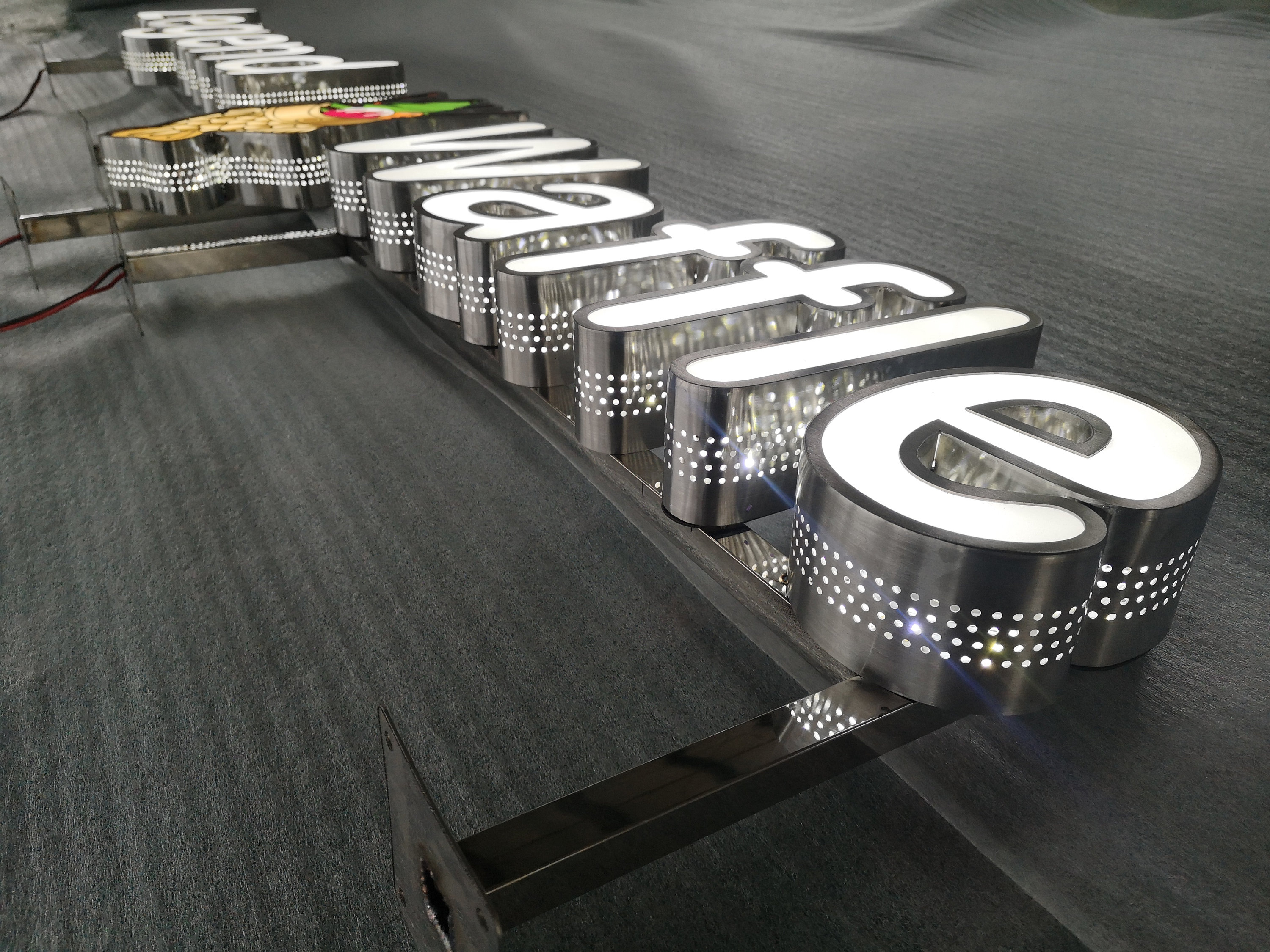 Custom Window Signs, LED Shop Signs, Business Lettering, Storefront ...