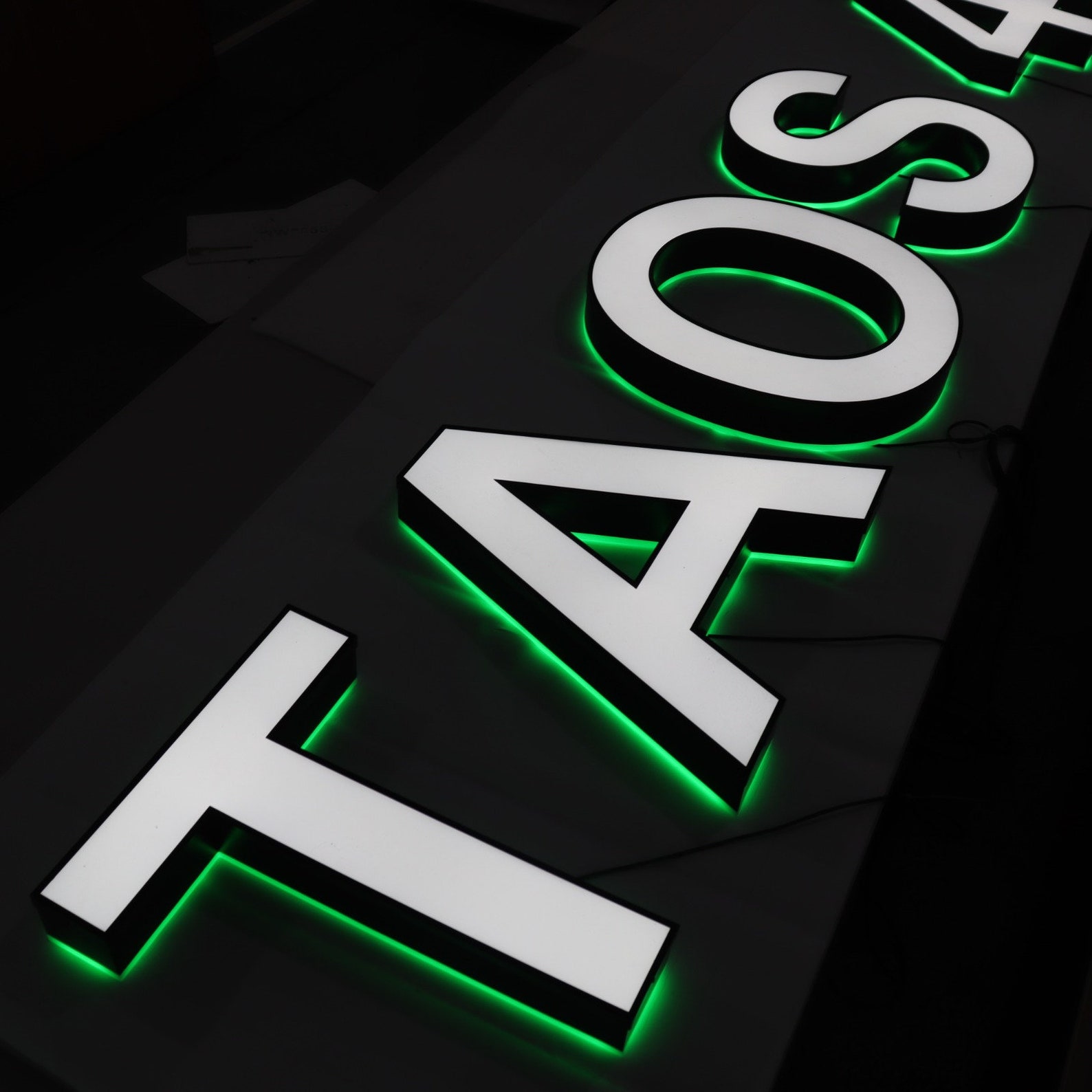 Custom Storefront Boards, LED Custom Signage, Storefront Light Panels ...