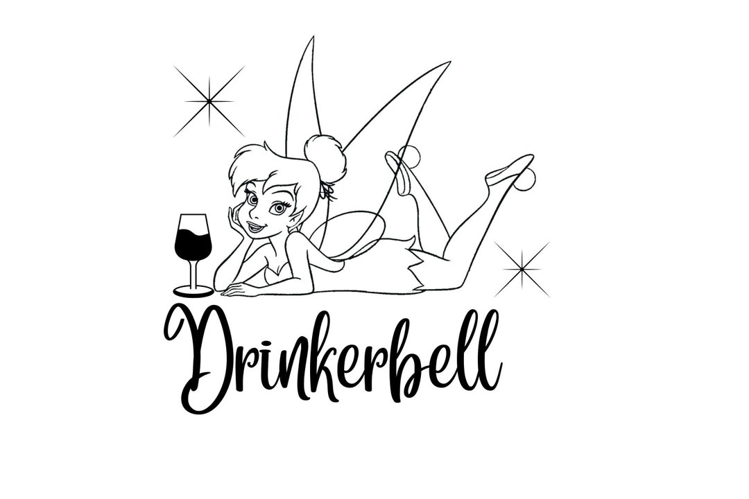Drinkerbell SVG Instant Download - Etsy