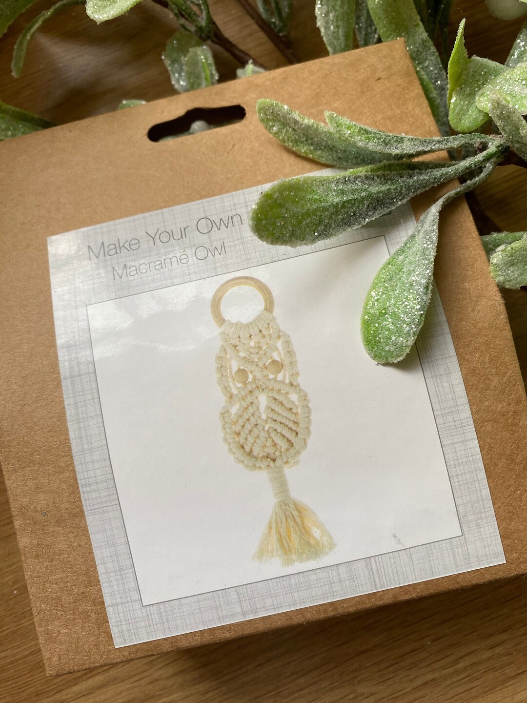 Macrame Kit Owl Owl Macrame Kit Macrame Mini Kit for New & - Etsy
