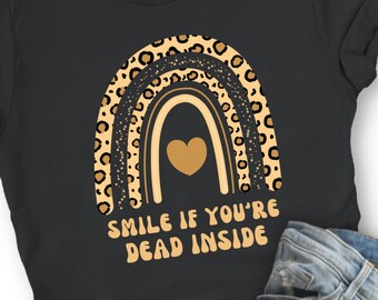Dead Inside Smile - Etsy