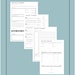 Project Planner Template, Printable Planner, A4 - Etsy