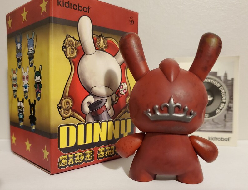 Cris Rose rust Observation Drone 3 Inch Kidrobot Sideshow 2013 Series ...