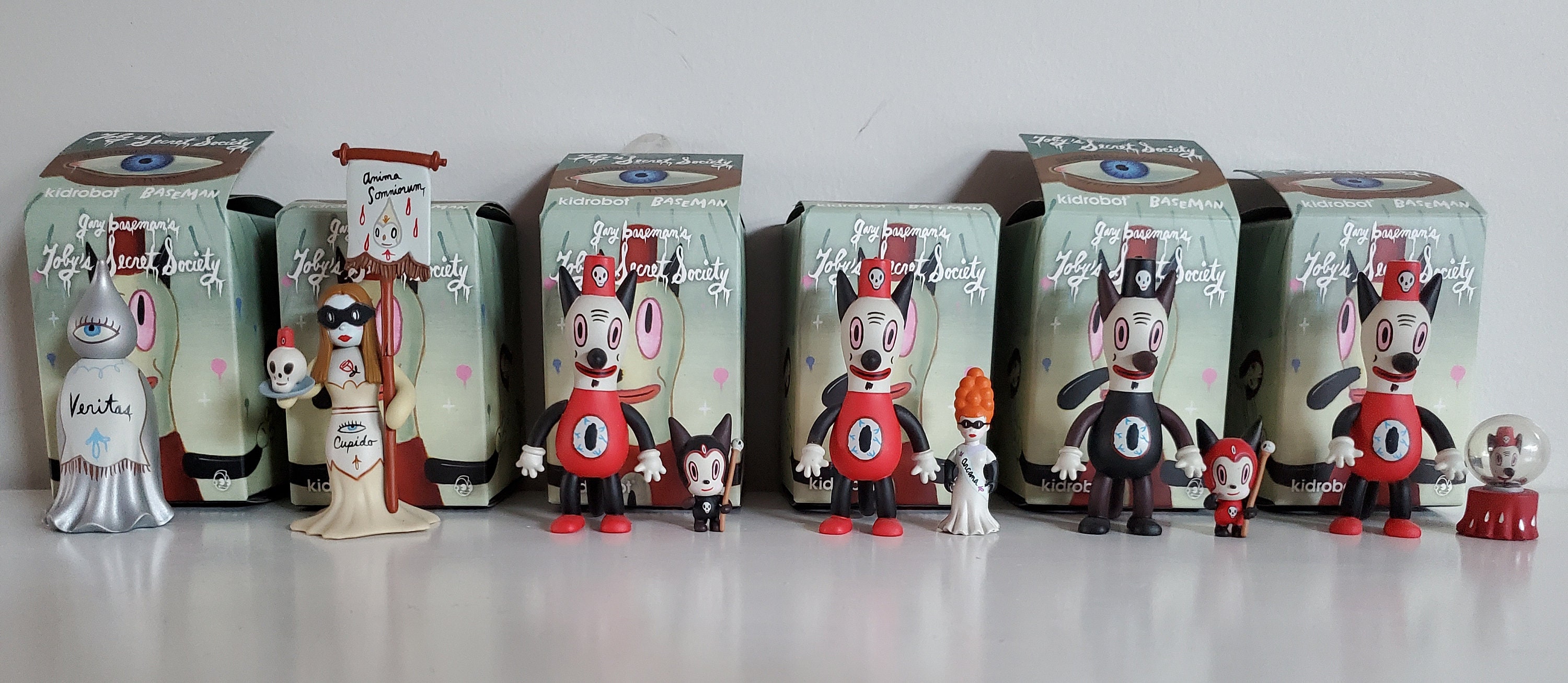 Gary Baseman's Toby's Secret Society 2011 Series 2.5 Inch Kidrobot Art ...