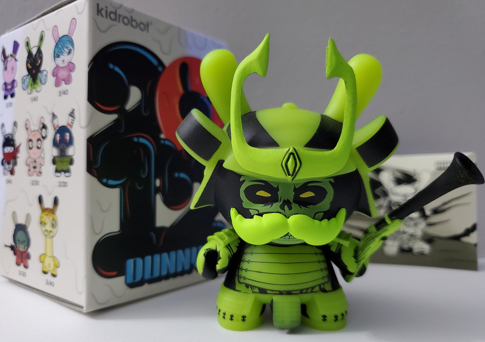 Jon Paul Kaiser "tanegaru - Green" Kidrobot 2012 Series Dunny Art Toy ...