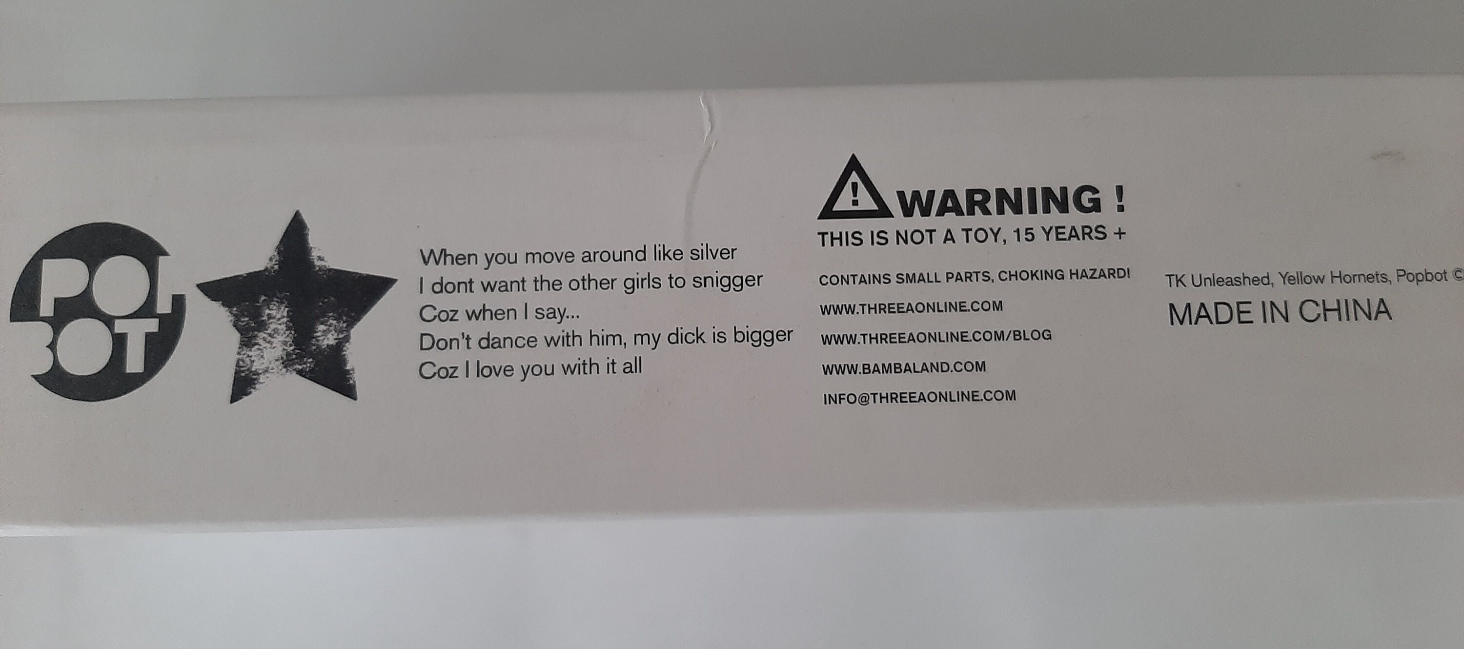 Threea 3A Popbot the Yellow Hornets 4 Pack Poseable Figures With ...