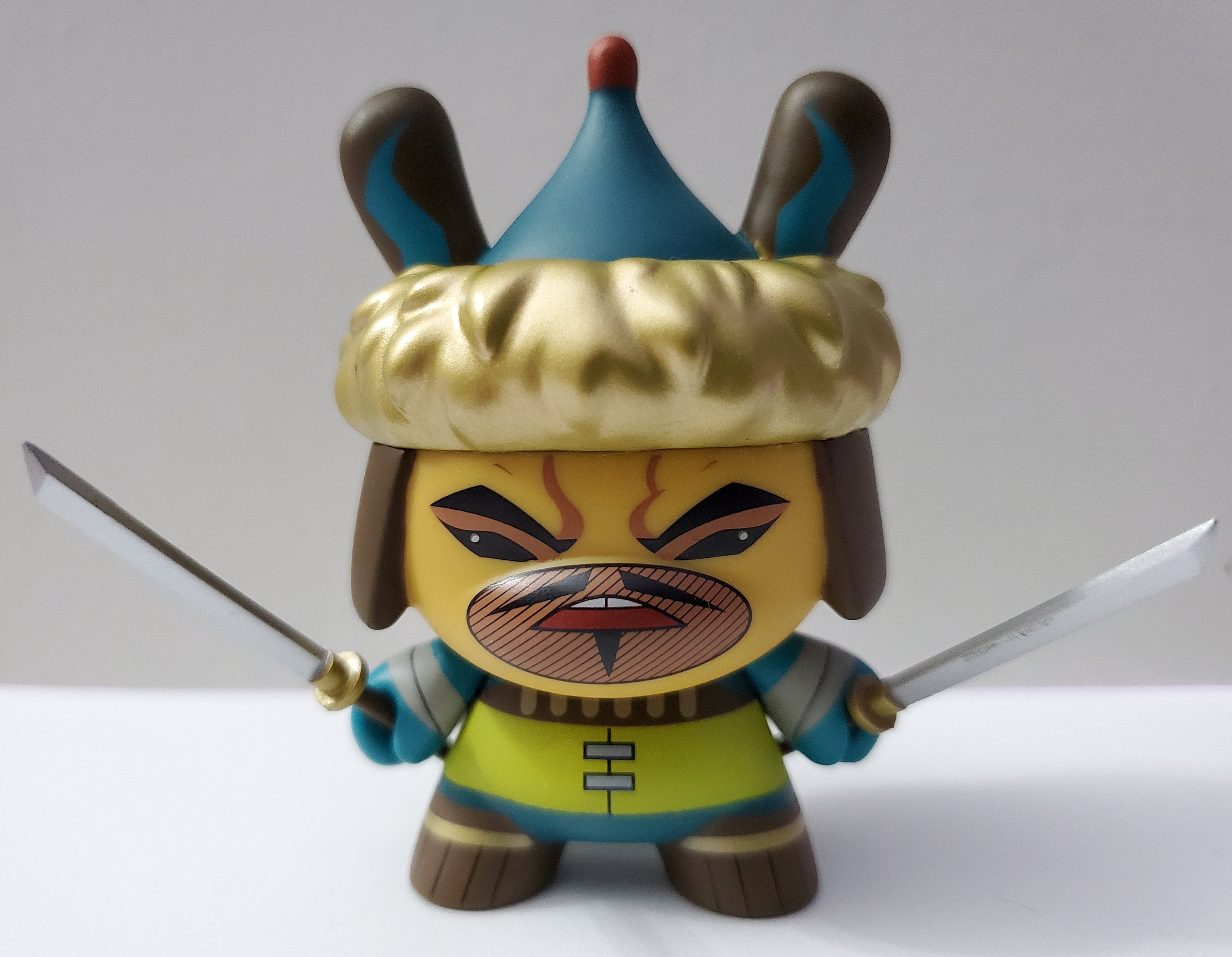 Kano "genghis Kahno" Kidrobot Art of War 2014 Series Dunny Art Toy ...