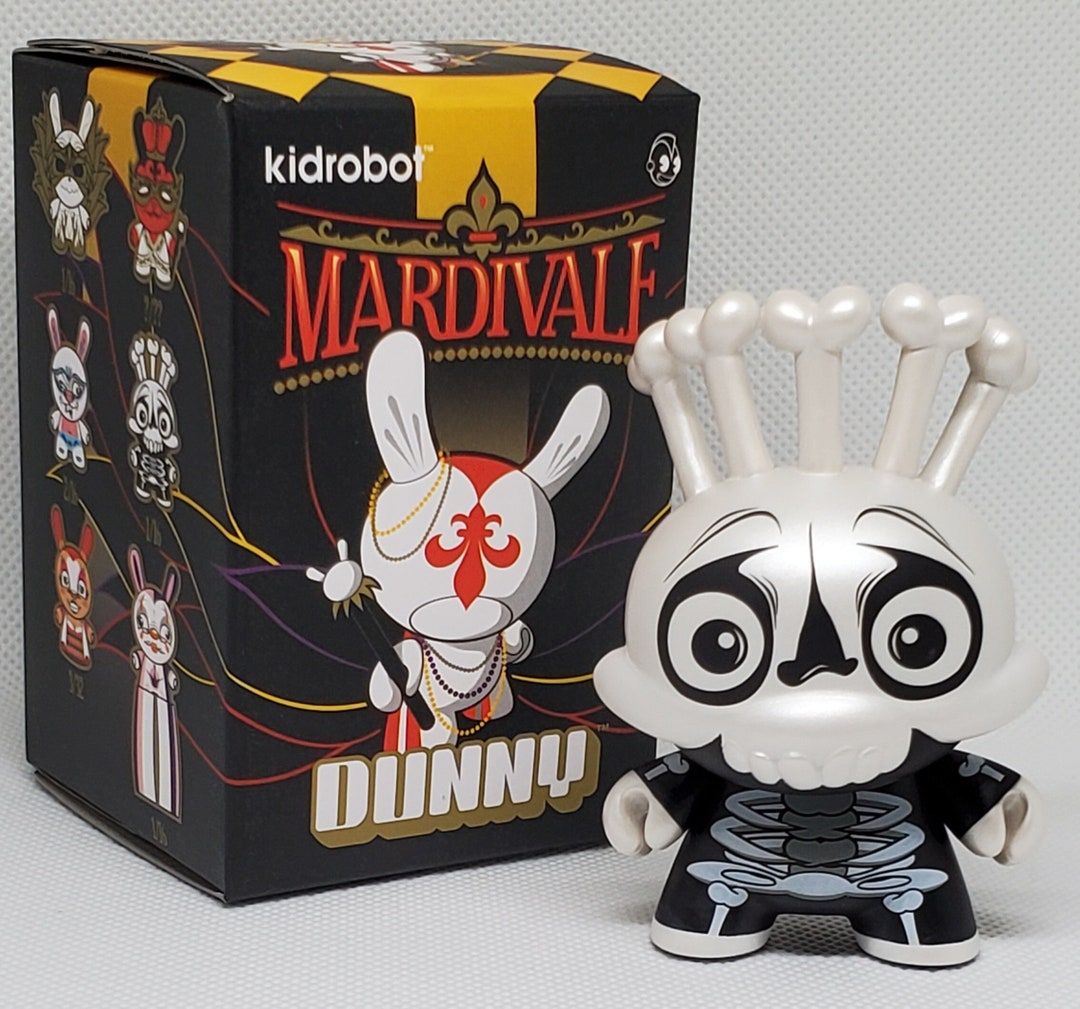 Scribe "flesh and Bones" 3 Inch Kidrobot Mardivale 2014 Series Dunny ...