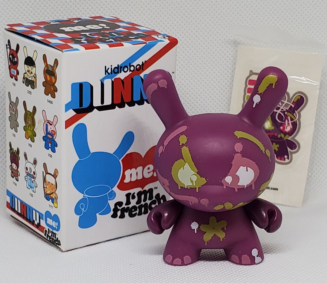 MIST "untitled" Kidrobot I'm French Series 2008 Dunny Art Toy ...