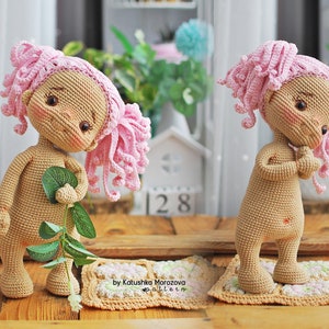 Modèle de base de poupée au crochet - Corps amigurumi sans couture ...