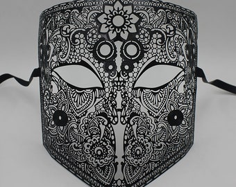 Lace Full Face Mask - Etsy