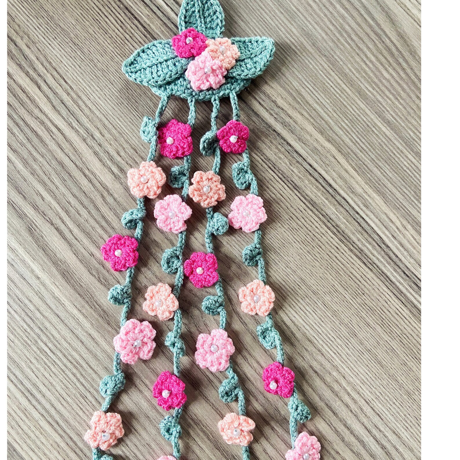 Flower Garden Buckle/crochet Hair Accessories/ivy Buckle/flowr Braid ...