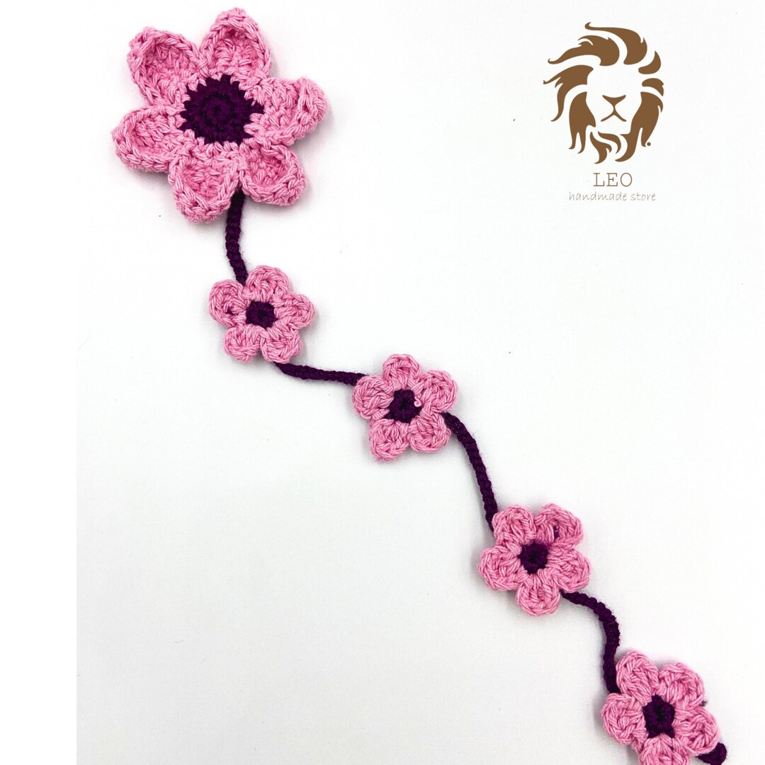 Flower Garden Buckle/crochet Hair Accessories/ivy Buckle/flower Braid ...