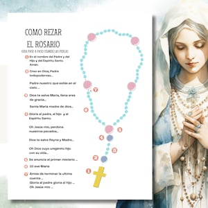 Santo Rosario Guía En Español - Etsy