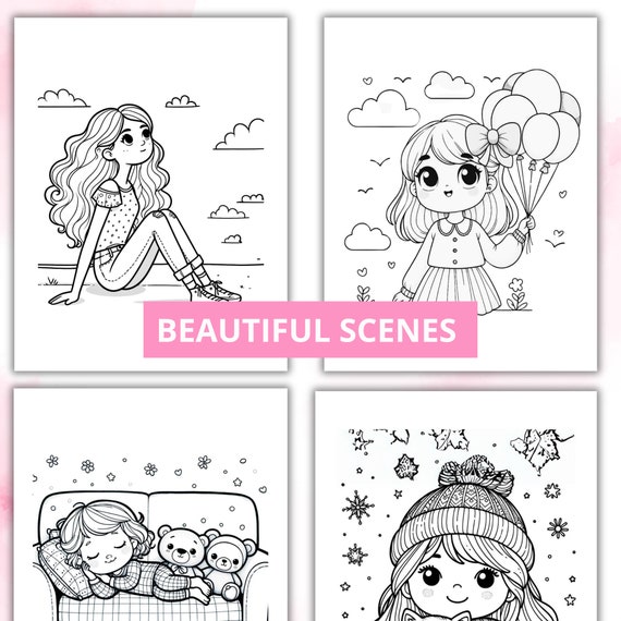 Jolies Pages à Colorier à Imprimer Pour Les Filles Coloriage à