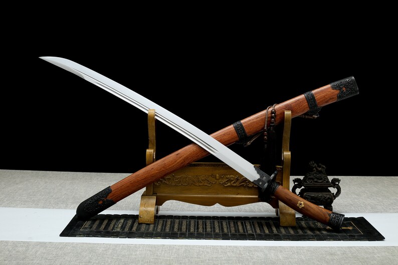 Handmade Embroidered Spring Sword Film and Television Swords - Etsy